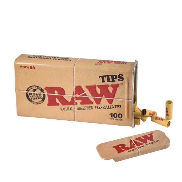Filtros Raw Pre-Rolled en Lata - 1 Un. :: CultivoYa